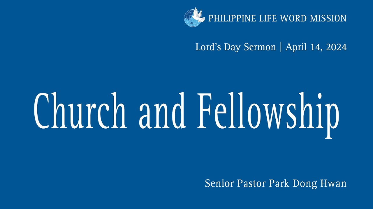 Church and Fellowship - YouTube