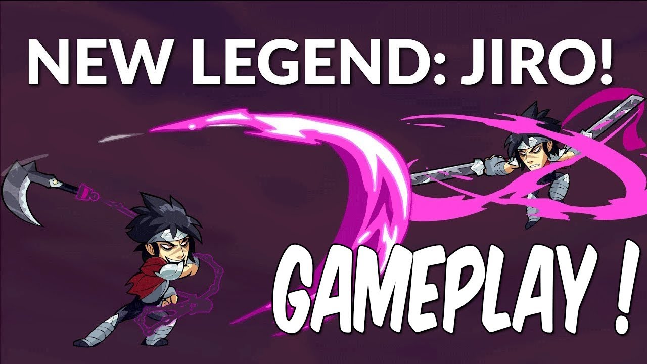 Brawlhalla Ranked - Jiro - Sasuke in the game !? - YouTube