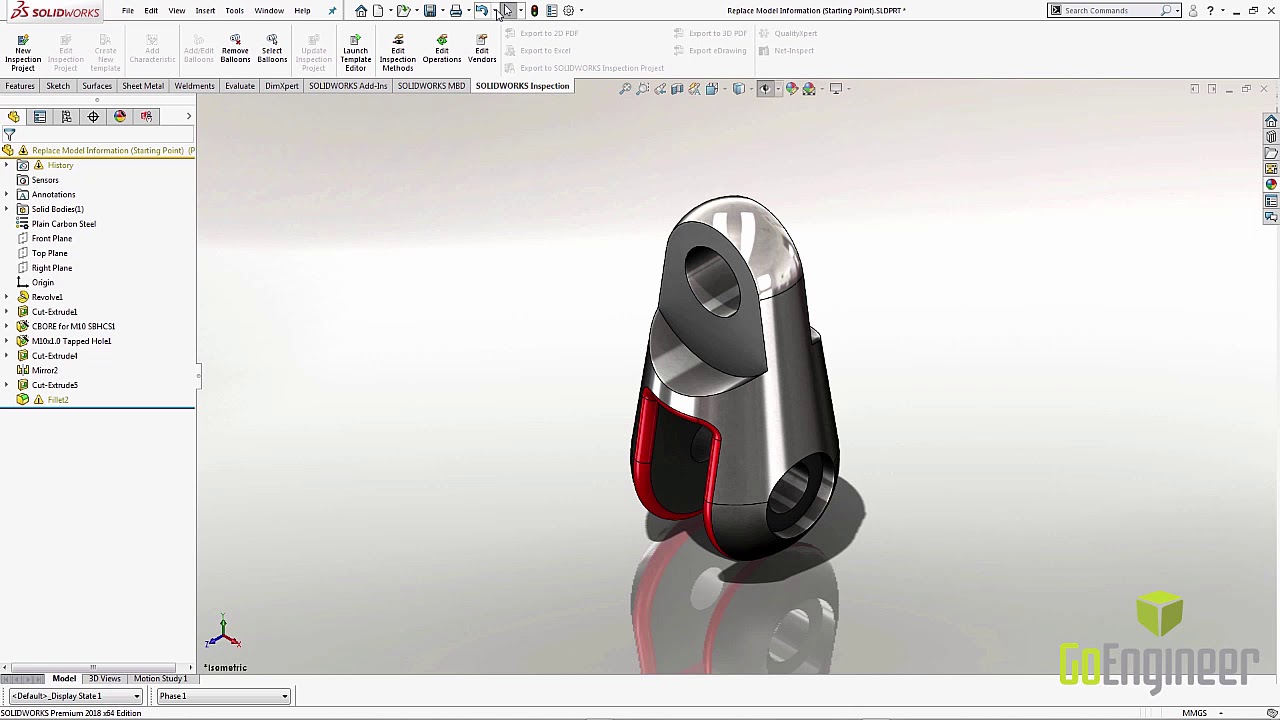 SOLIDWORKS - Replacing Model Information - YouTube