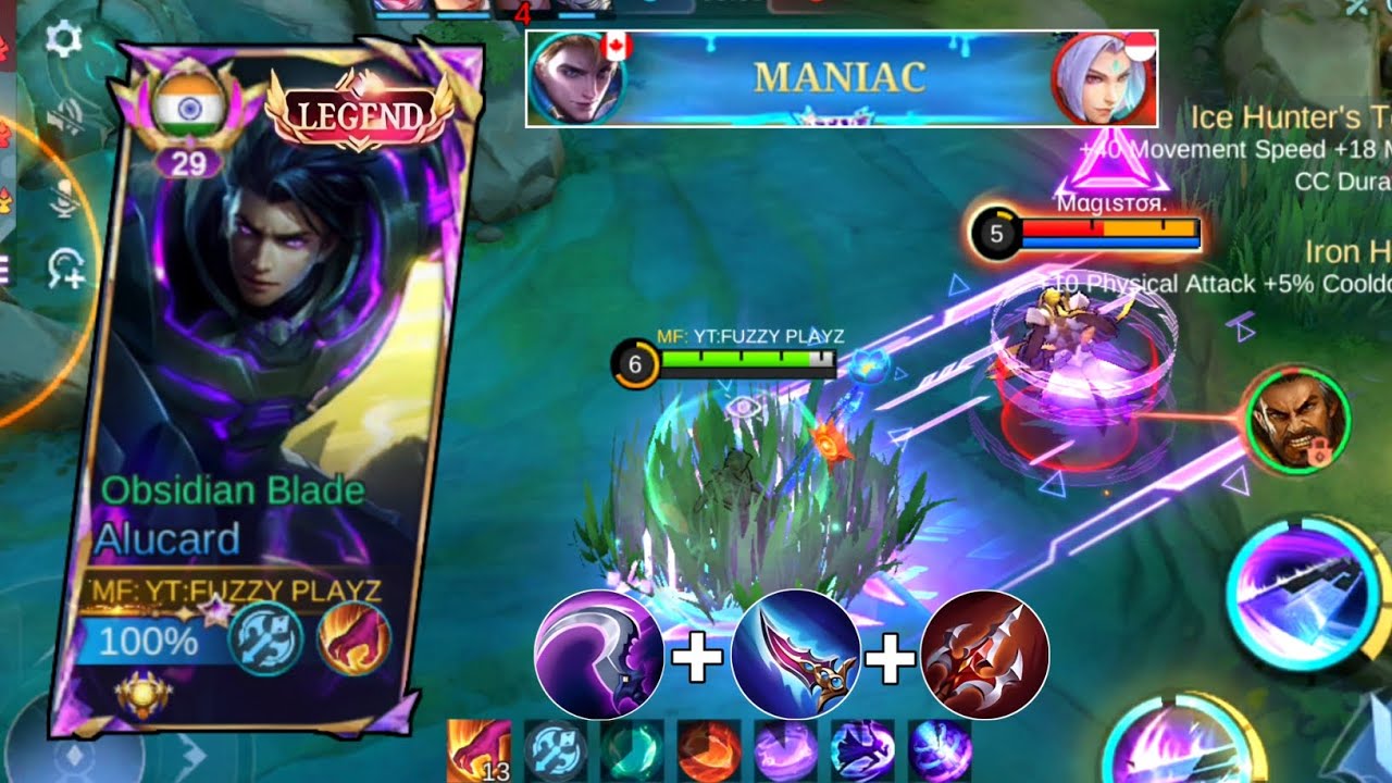 NEW ALUCARD LIFESTEAL BUILD FOR SOLO RANK | 1 VS 4 MANIAC (MUST TRY ...