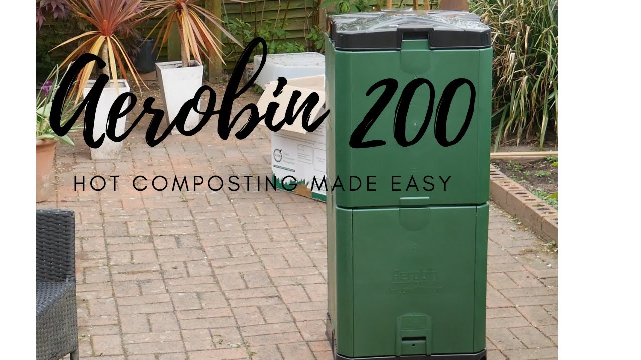 Easy to Assemble Aerobin 200 Composter - YouTube