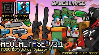 Reim S Dayz Zombie Apocalypse 3d Guns Addon Showcase In Minecraft Pe 1 ...