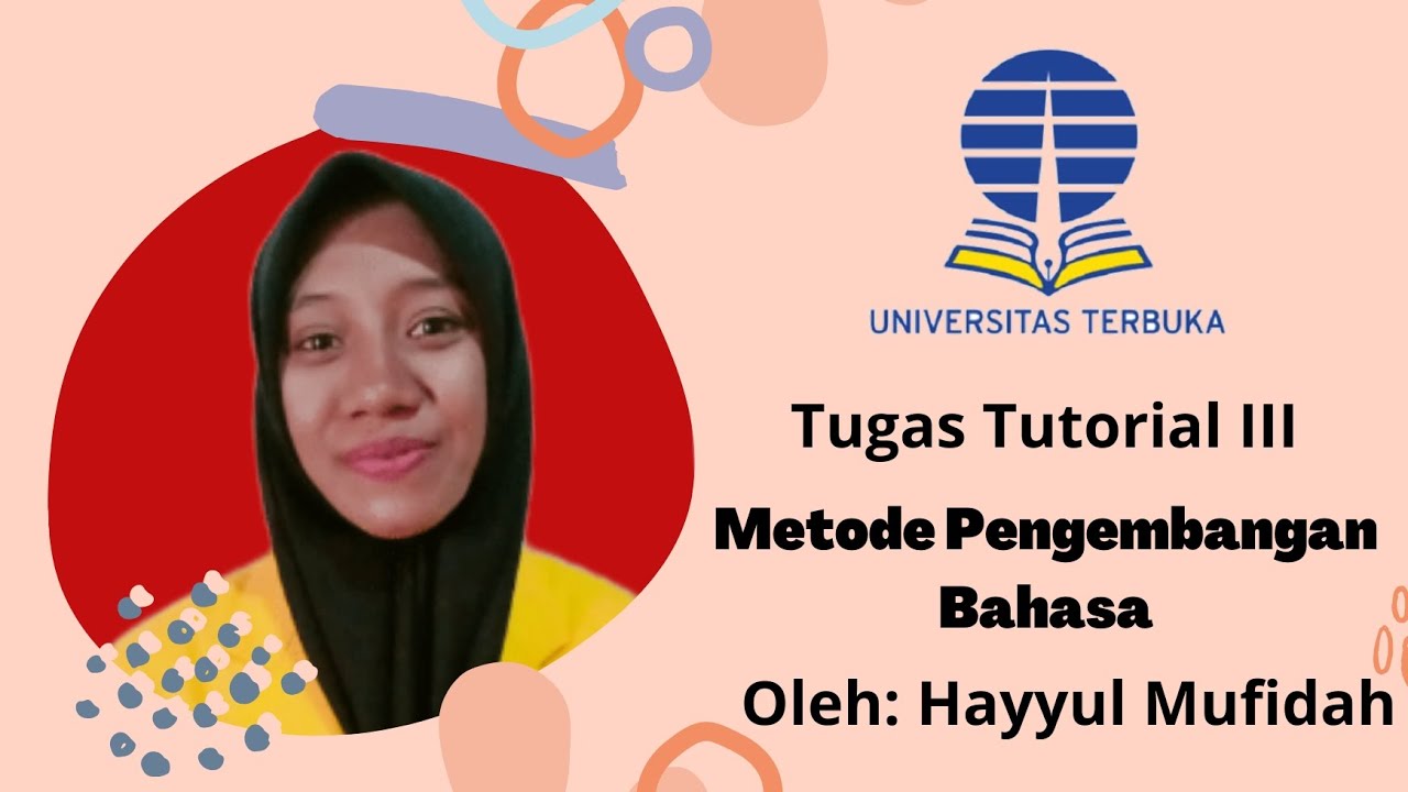 Tugas Tutorial III Metode Pengembangan Bahasa - YouTube