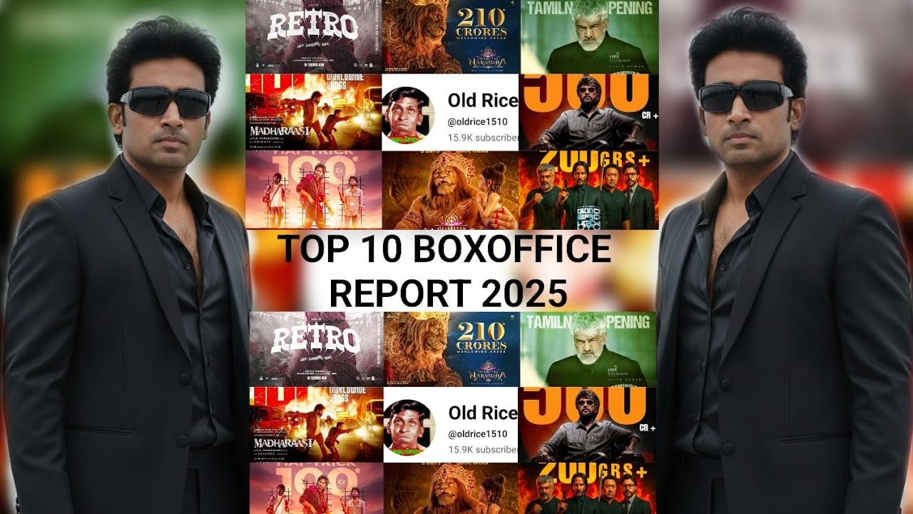 TOP 10 BOX OFFICE COLLECTED MOVIES🎬 - 2025🎩 - YouTube