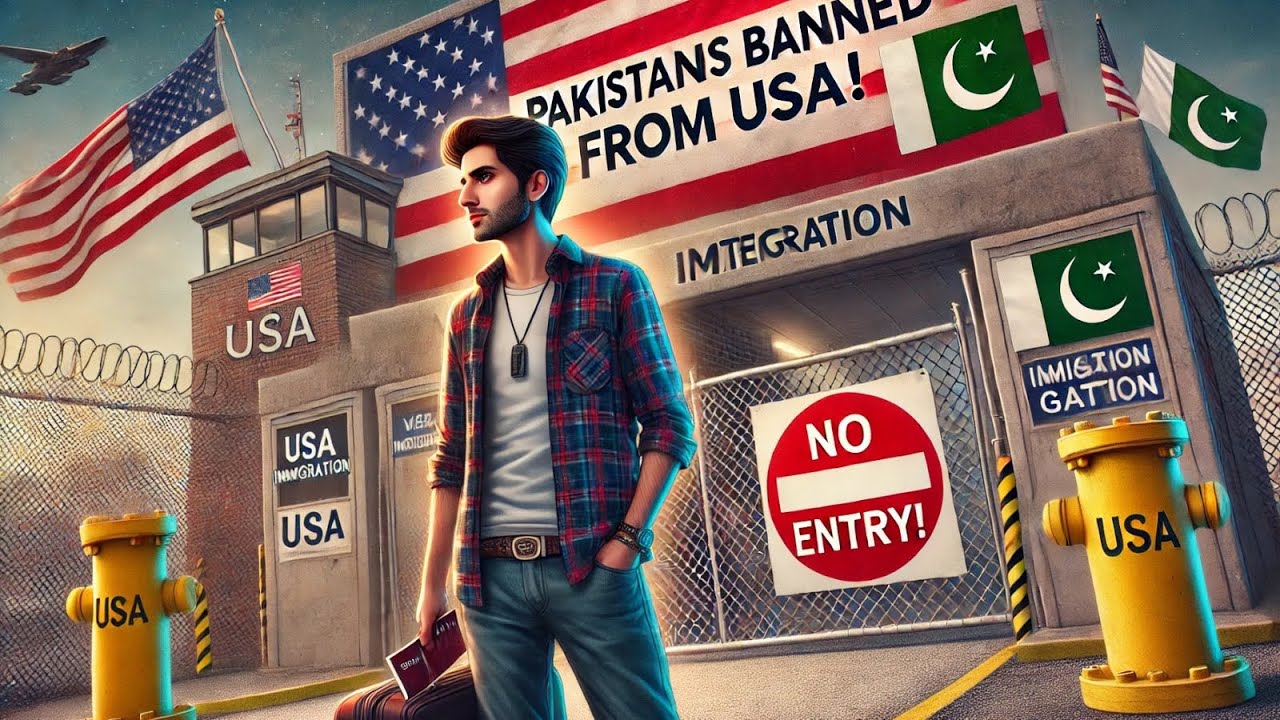 🚫 Pakistanis BANNED from USA? Trump’s New Entry Restrictions Explained ...