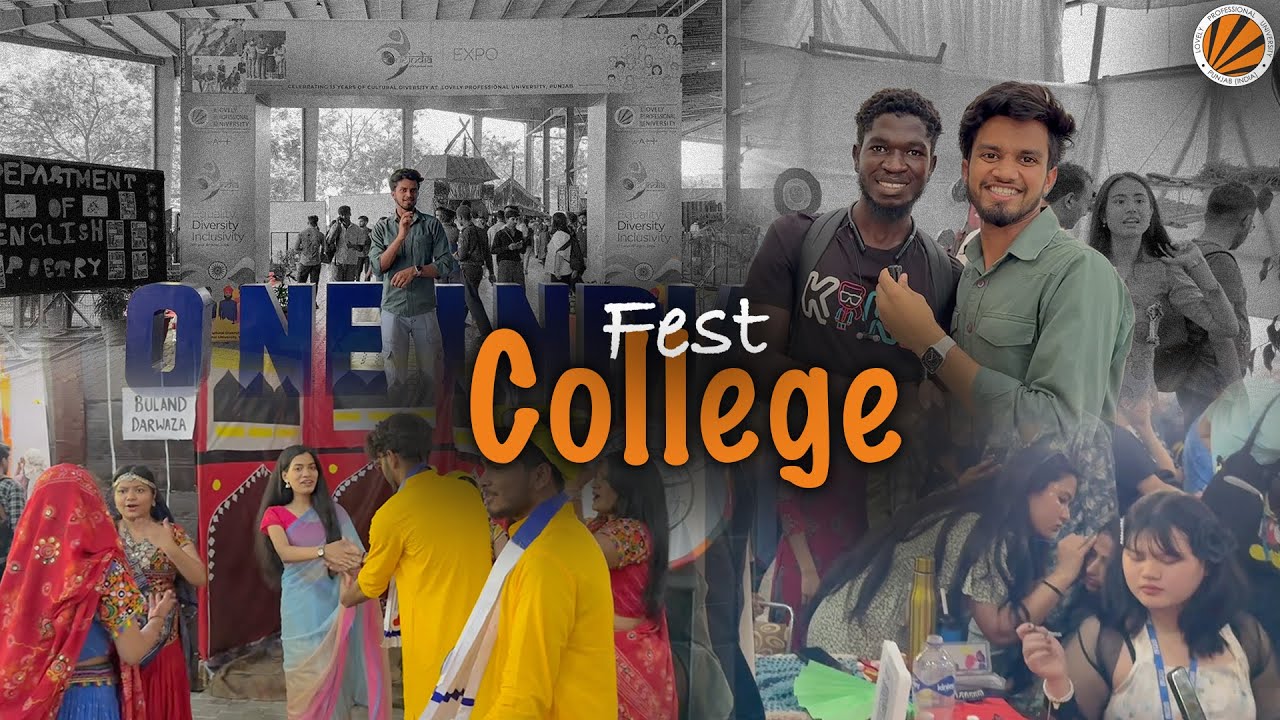 LPU College Fest | I am Doing MCA from Here | Lovely Professional ...