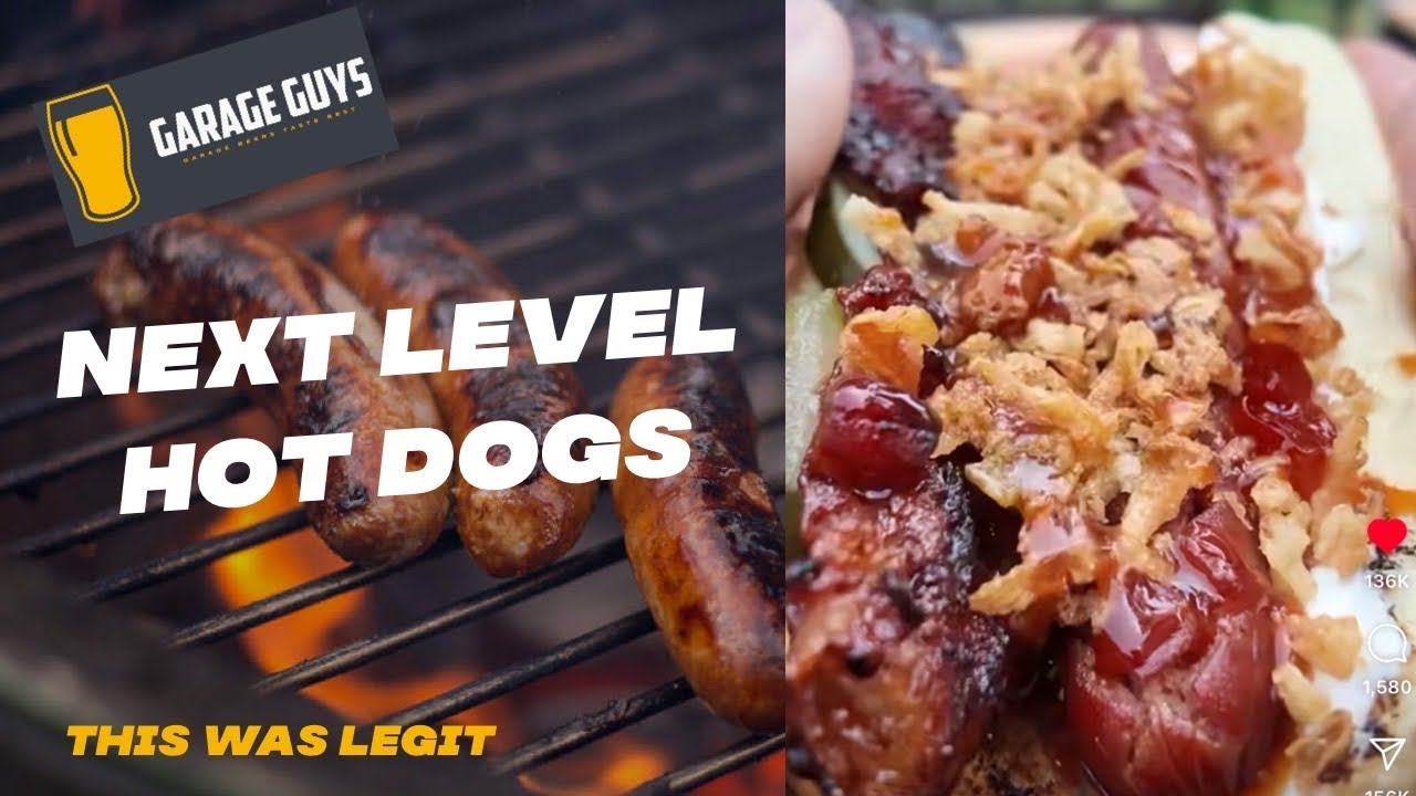 Hot dogs to the next level / Philly hot dog cook - YouTube