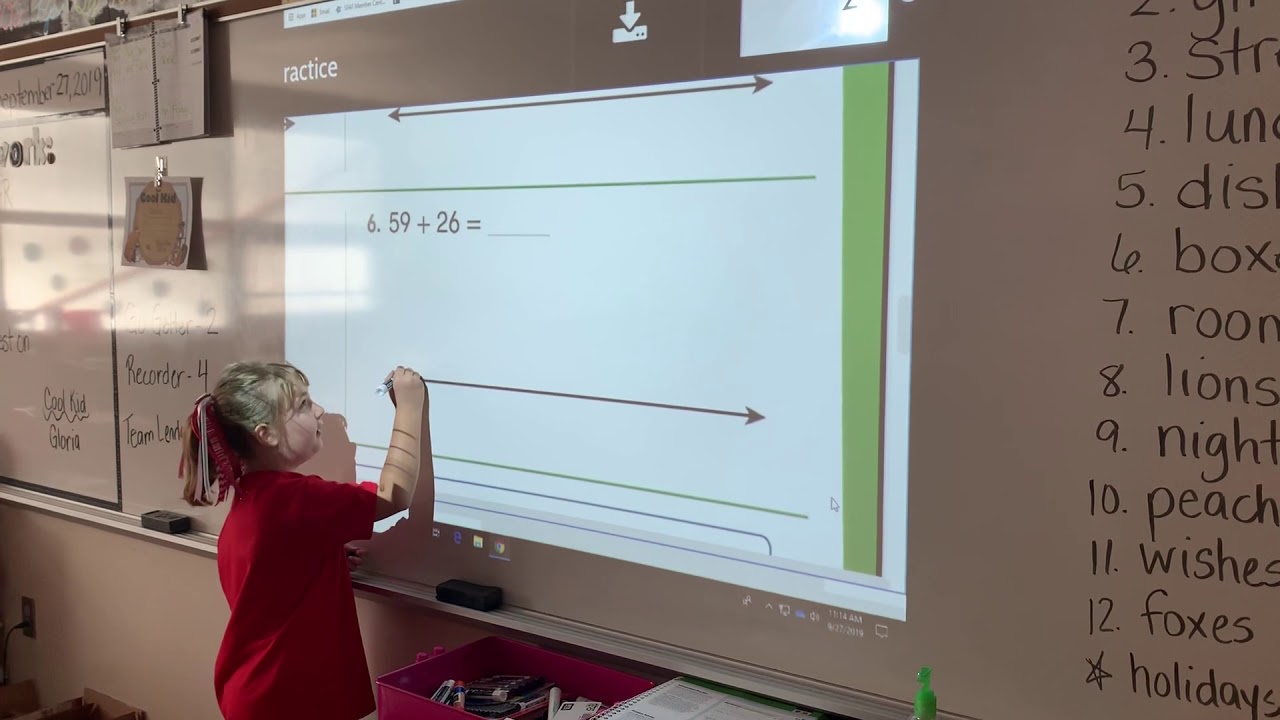 Adding Tens And Ones On An Open Number Line YouTube Adding Tens And Ones On An Open Number Line YouTube