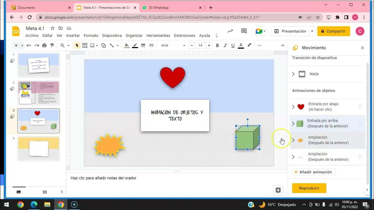 VIDEO TUTORIAL COMO ANIMAR EL TEXTO Y OBJETOS - YouTube