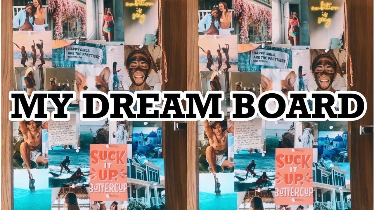 Making My Vision Board - YouTube