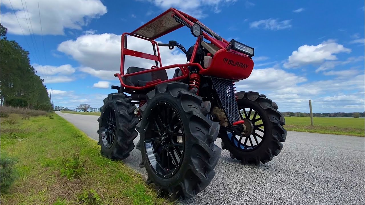 The Swamp Ranch custom Go Kart BUILD - YouTube