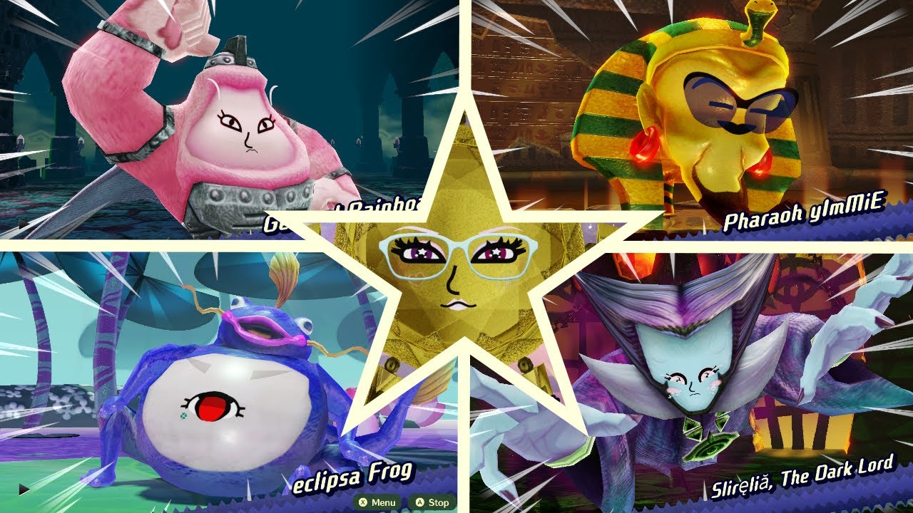 All Miitopia Boss Fights + Battle Cutscenes & Ending (Main Game) (Files ...