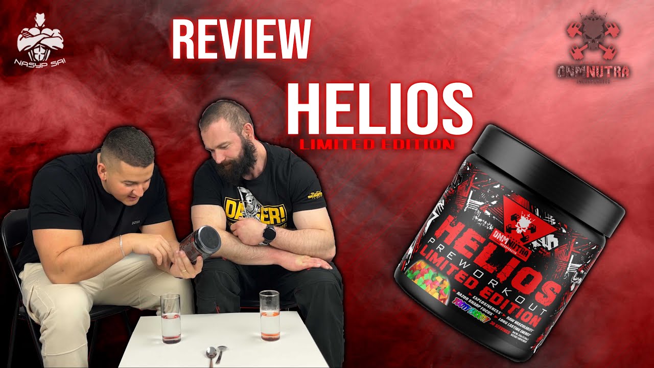 HELIOS LIMITED EDITION od DNM NUTRA | #90 PREWORKOUT RECENZIA - YouTube