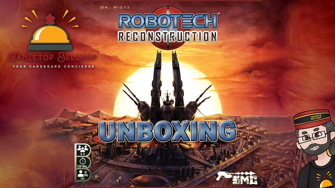 Robotech Reconstruction Unboxing. A Robotech COIN Game Set at the End ...