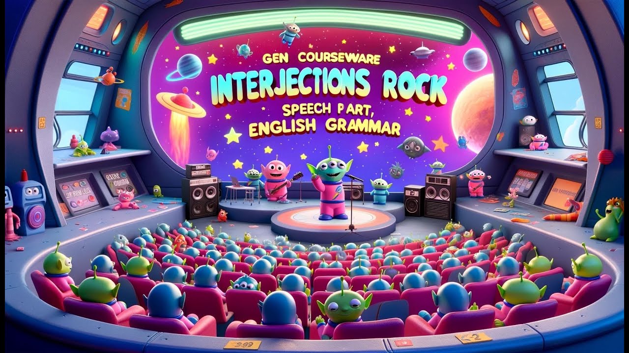 SchoolBus.Rocks GEN Interjections Rock v2 Speech Part, English Grammar ...