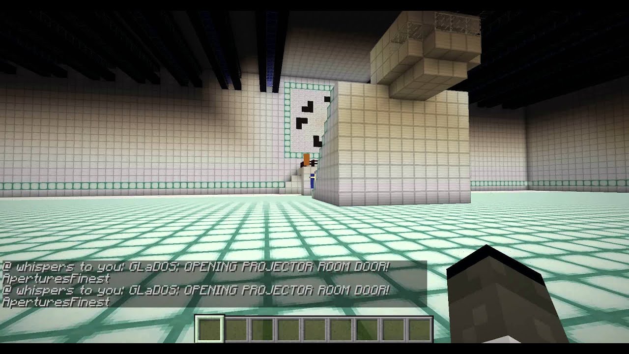 Minecraft Tour of my Aperture Science Laboratories - YouTube