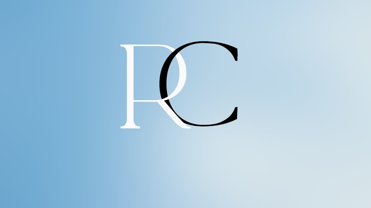 How to interlock two letters #canva #graphicdesign #graphics #trending ...