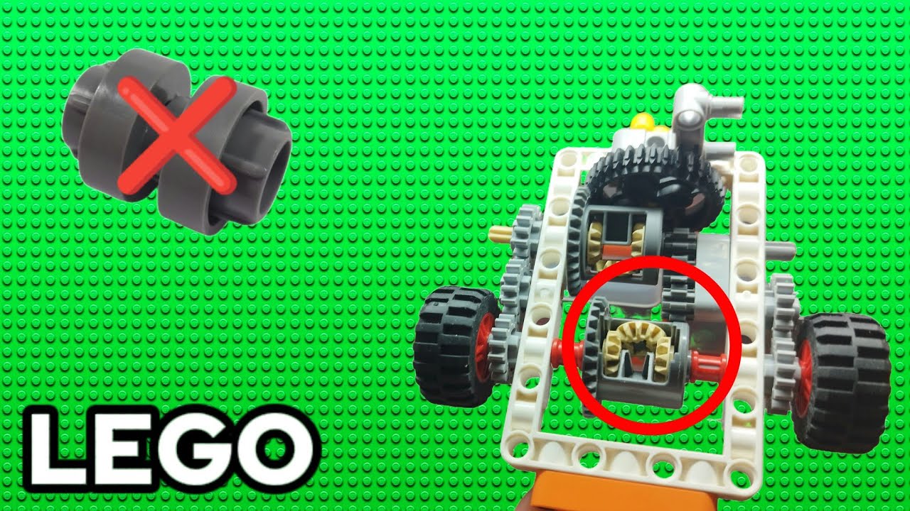 2 Ways Lego Technic Locking Differential - YouTube