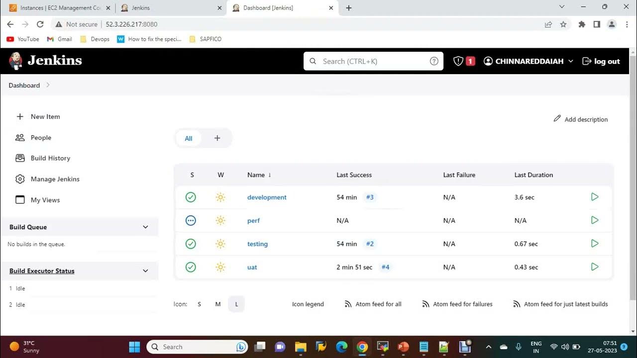Jenkins CLI | Create, Build and Delete Job Using Jenkins CLI Commands with Authentication - YouTube