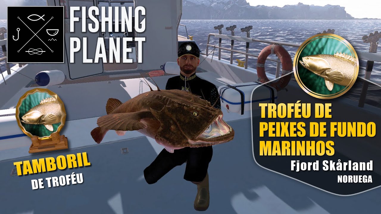 Fishing Planet - Coleções - Troféu Peixes de Fundo Marinhos | Tamboril ...
