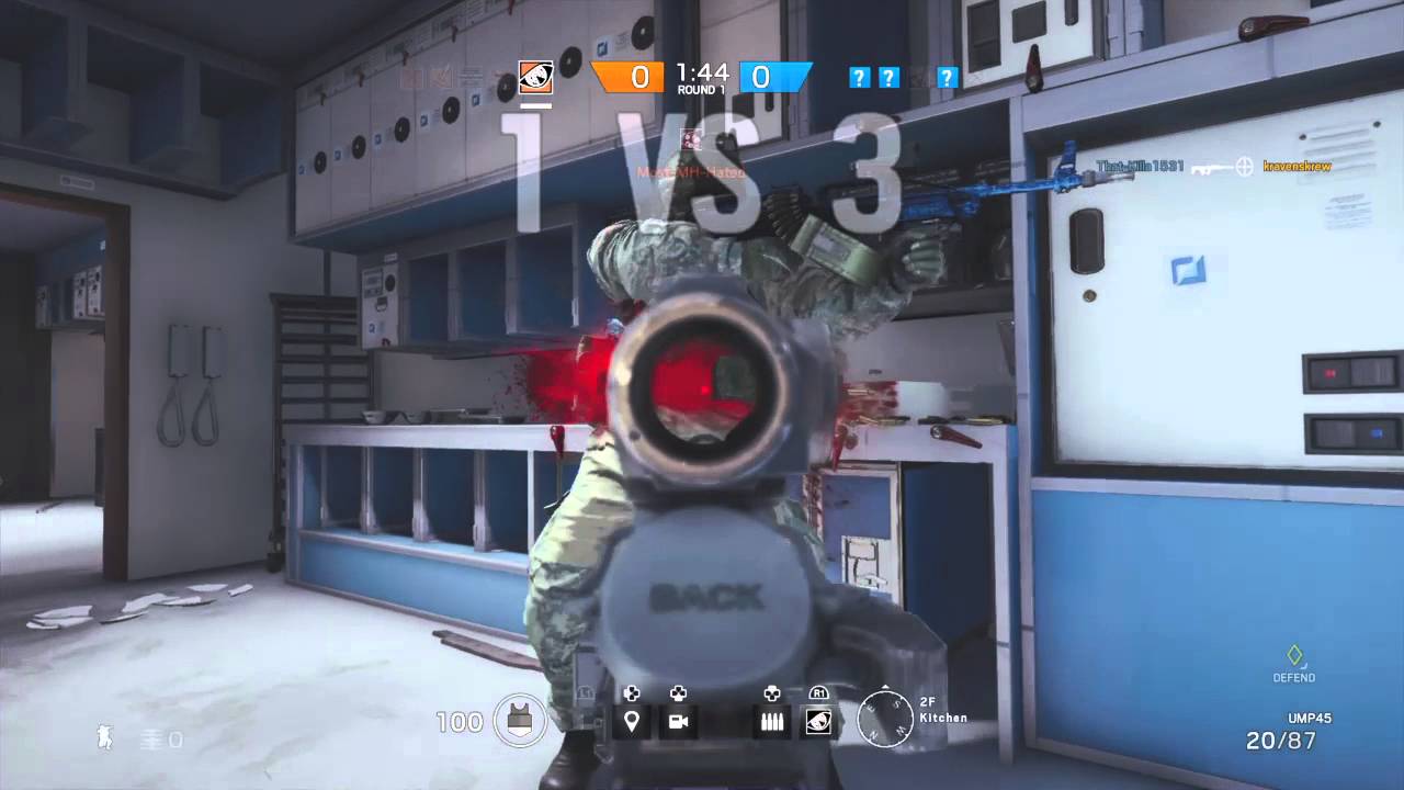 Taking out the whole team. R6 - YouTube