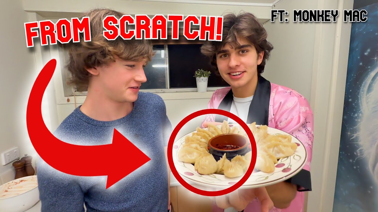 THESE ARE THE BEST DUMPLINGS EVER! - Cooking with John Ep.2 (ft Monkey ...