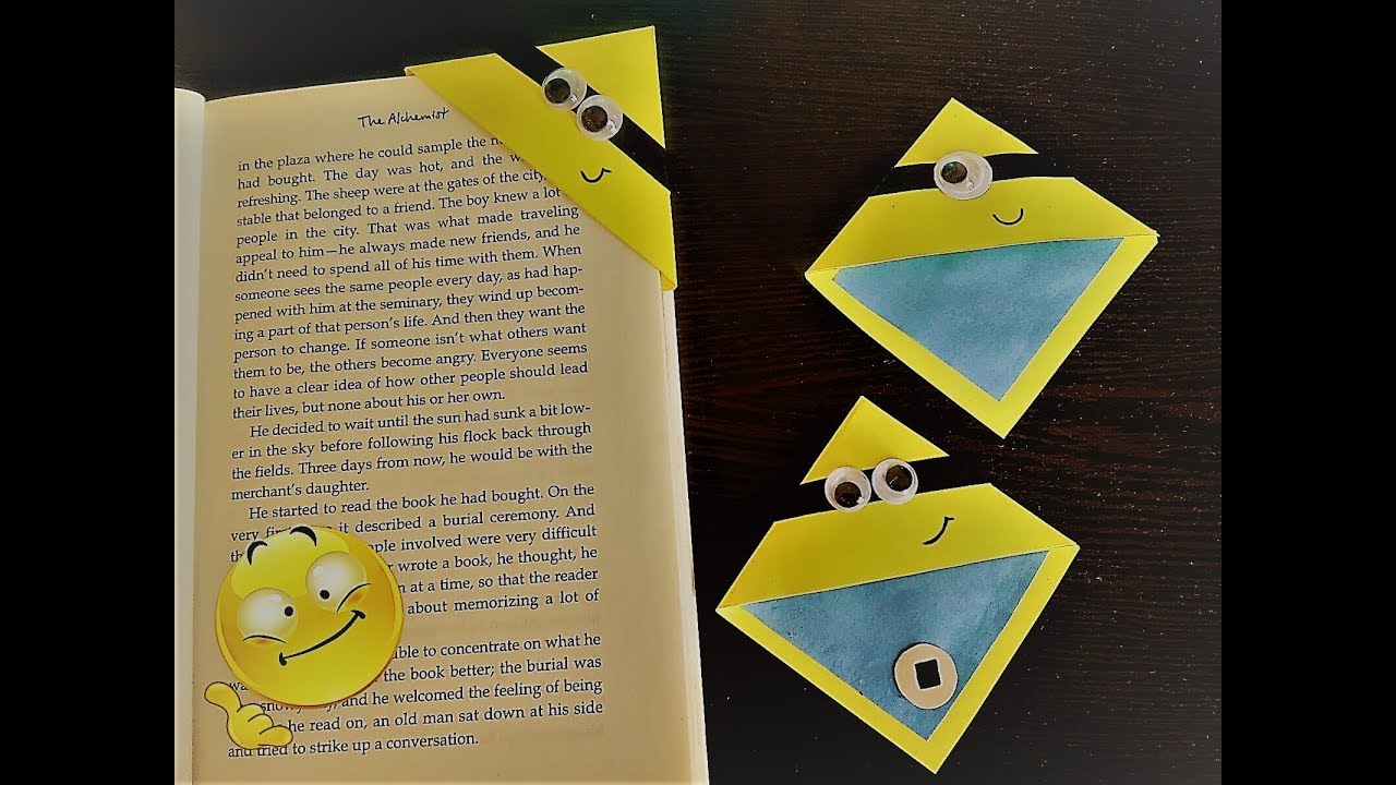 DIY Minion Bookmark I How to make minion bookmark easy I DIY corner ...