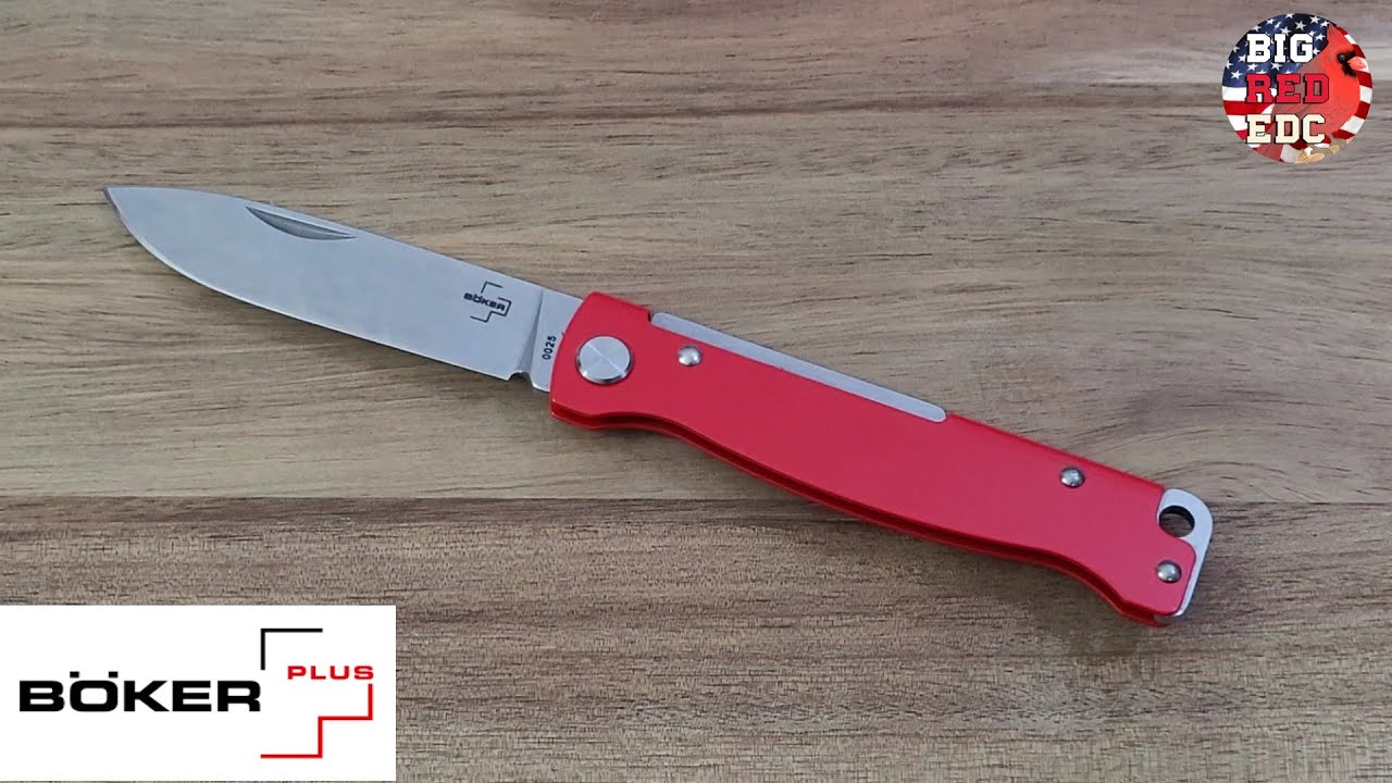 Boker Plus Atlas l A Super Slim And Slicey Slipjoint! - YouTube