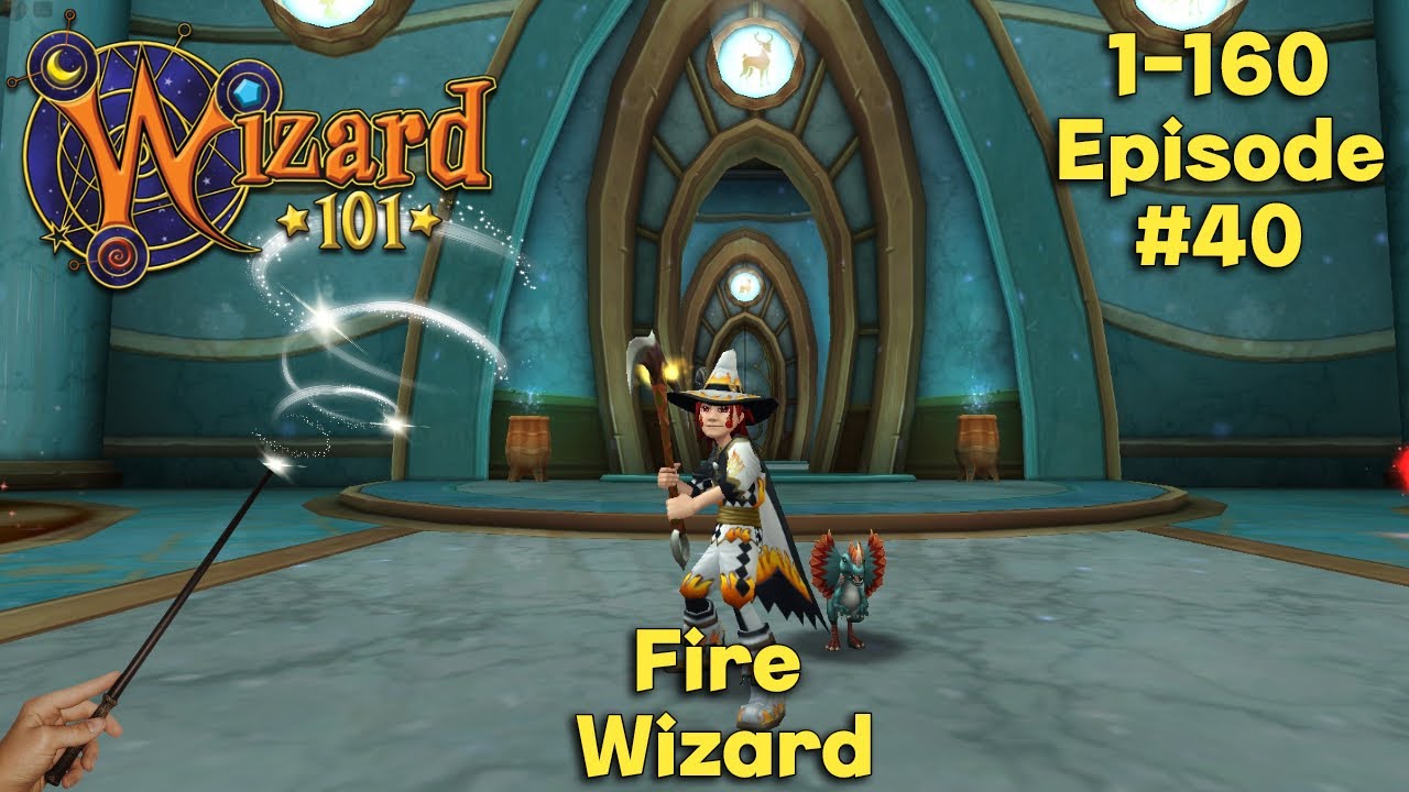 Wizard101 back to the solo fire !!! - YouTube