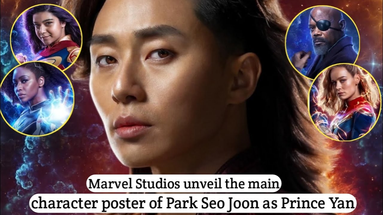 Marvel Studios unveil the main character poster of Park Seo Joon as ...