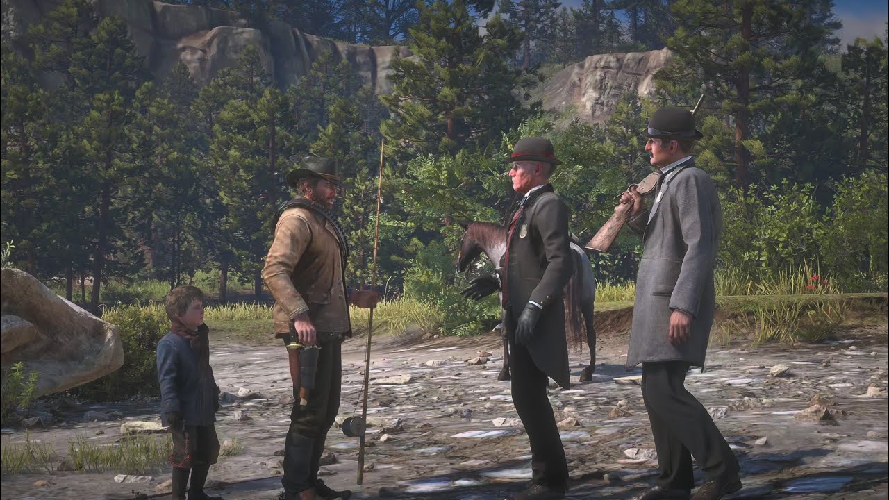 [4K HDR] RDR2 Story Mode - Chapter 2 Horseshoe Overlook - A Fisher of ...