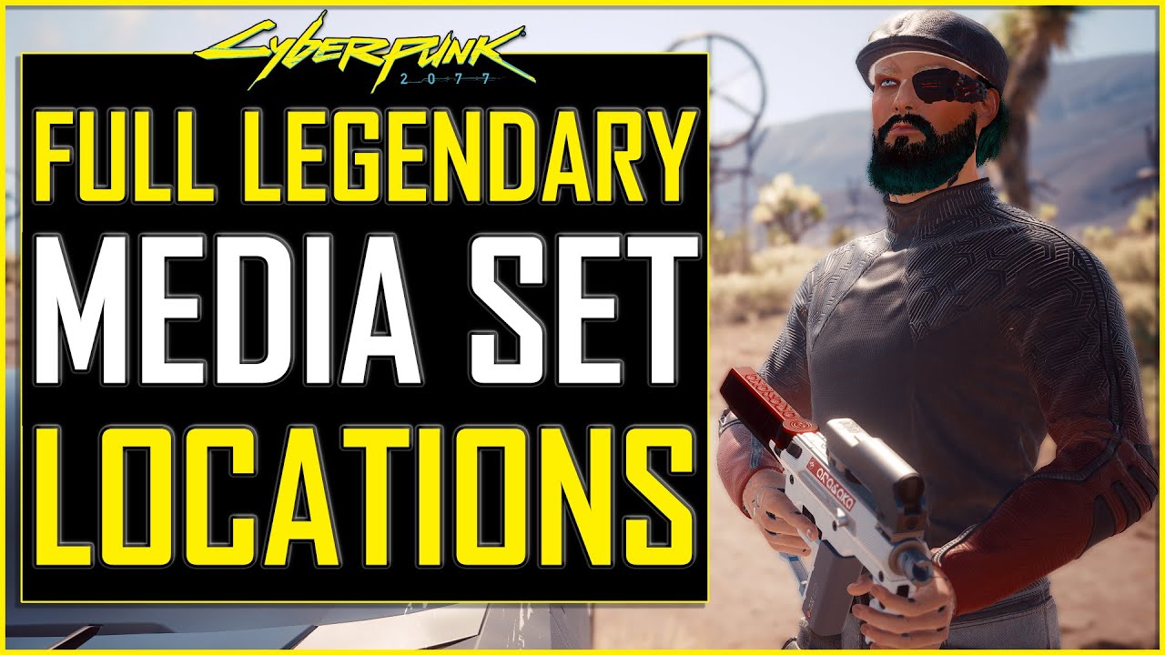 Cyberpunk 2077 - How to Get Full Secret Media Clothing/Armor Set - ALL ...