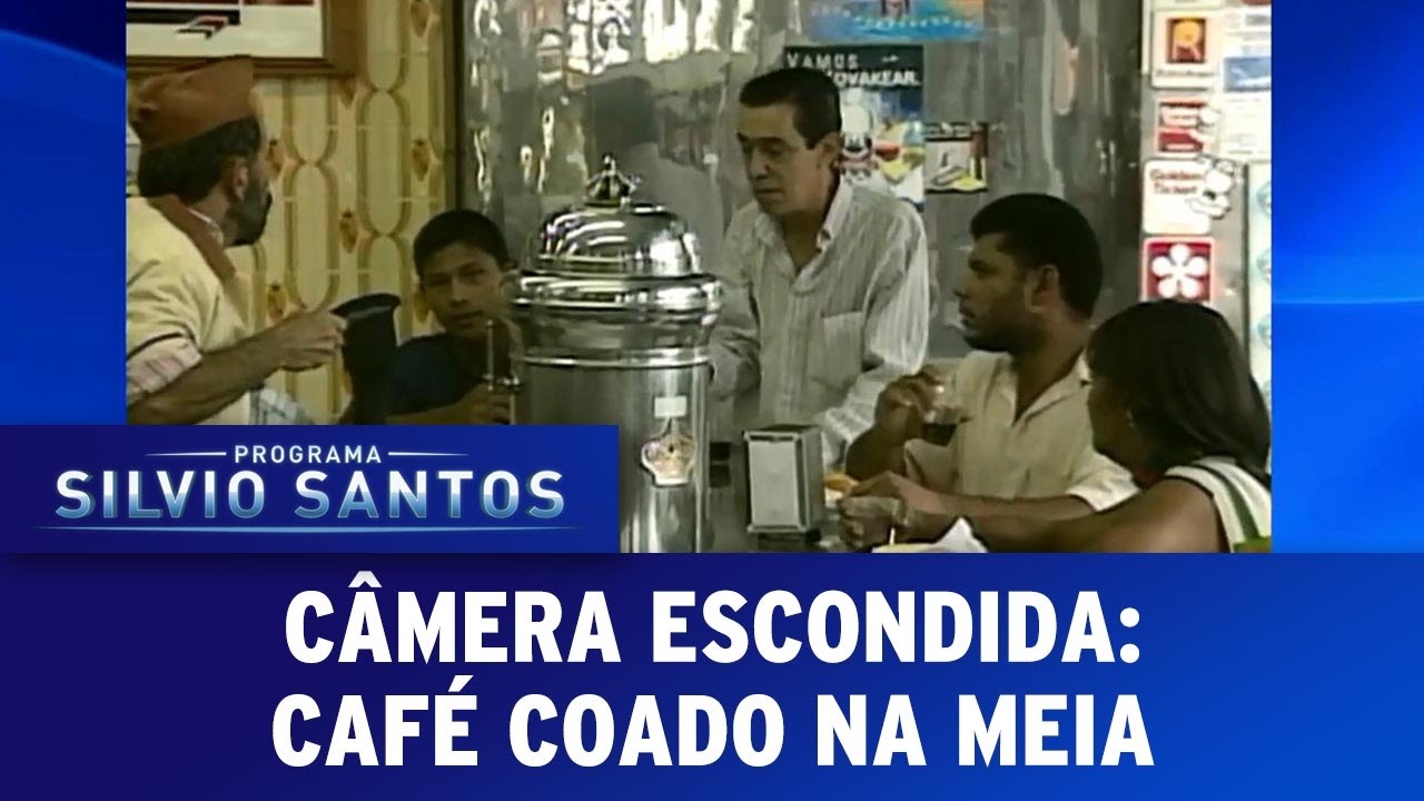 Câmera Escondida (11/12/16) - Café coado na meia - YouTube