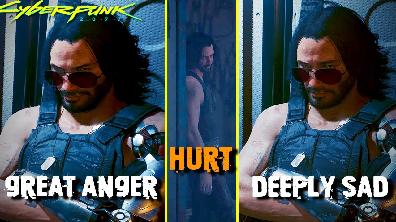 V makes Johnny ANGRY vs HURT vs SAD to his decision | Cyberpunk 2077 ...