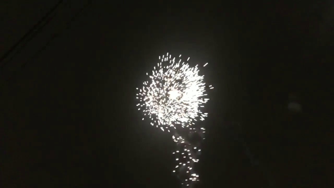 Rising flowers firework - YouTube