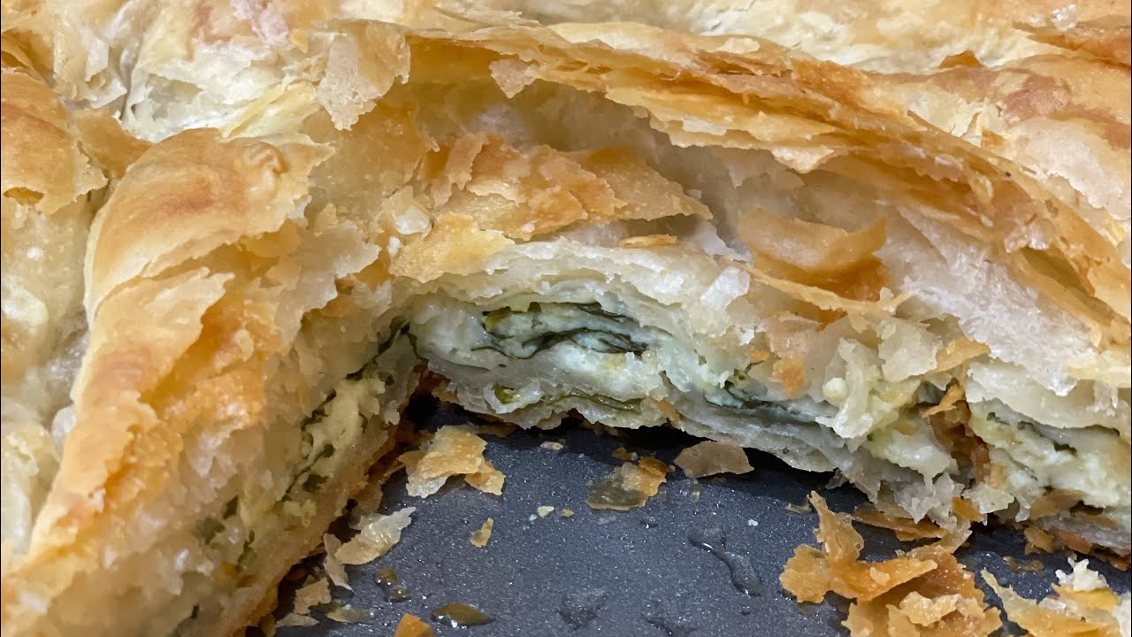 How to make Zelnik ( Spanakopita) - YouTube