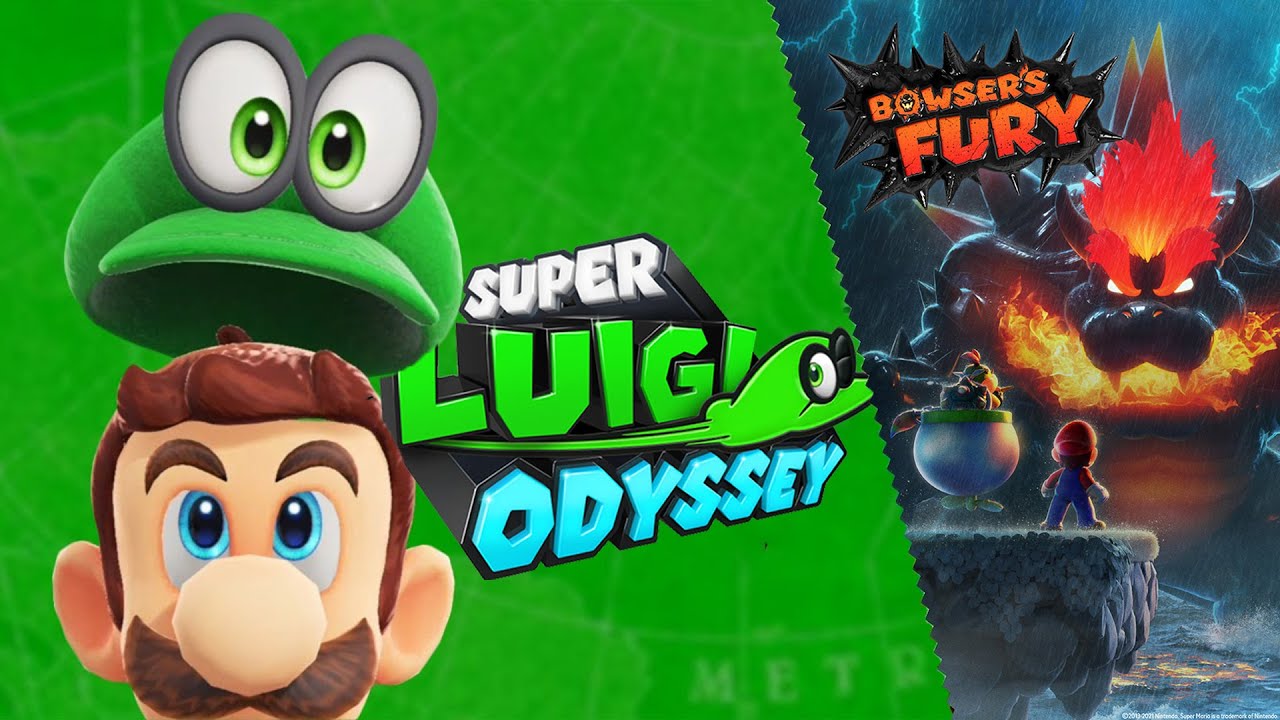 Super Luigi Odyssey + Bowser's Fury - Full Game Walkthrough (HD) - YouTube