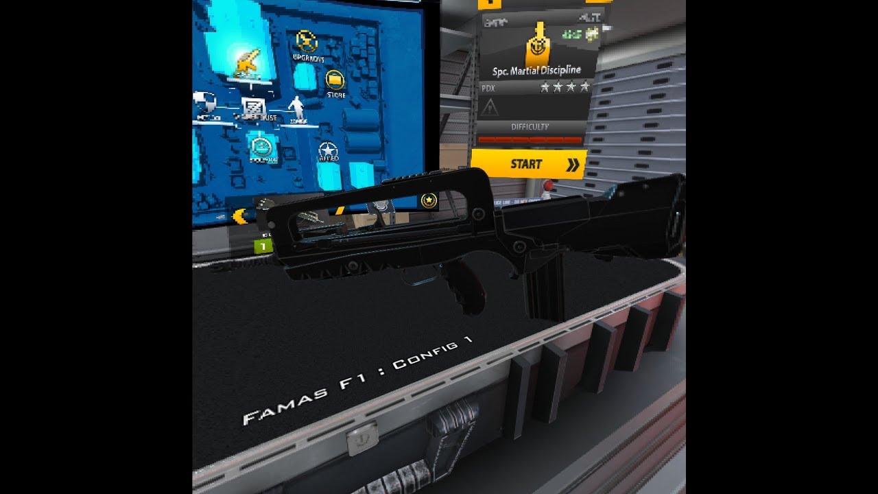 Oculus Quest - Gun Club VR FAMAS F1 - YouTube