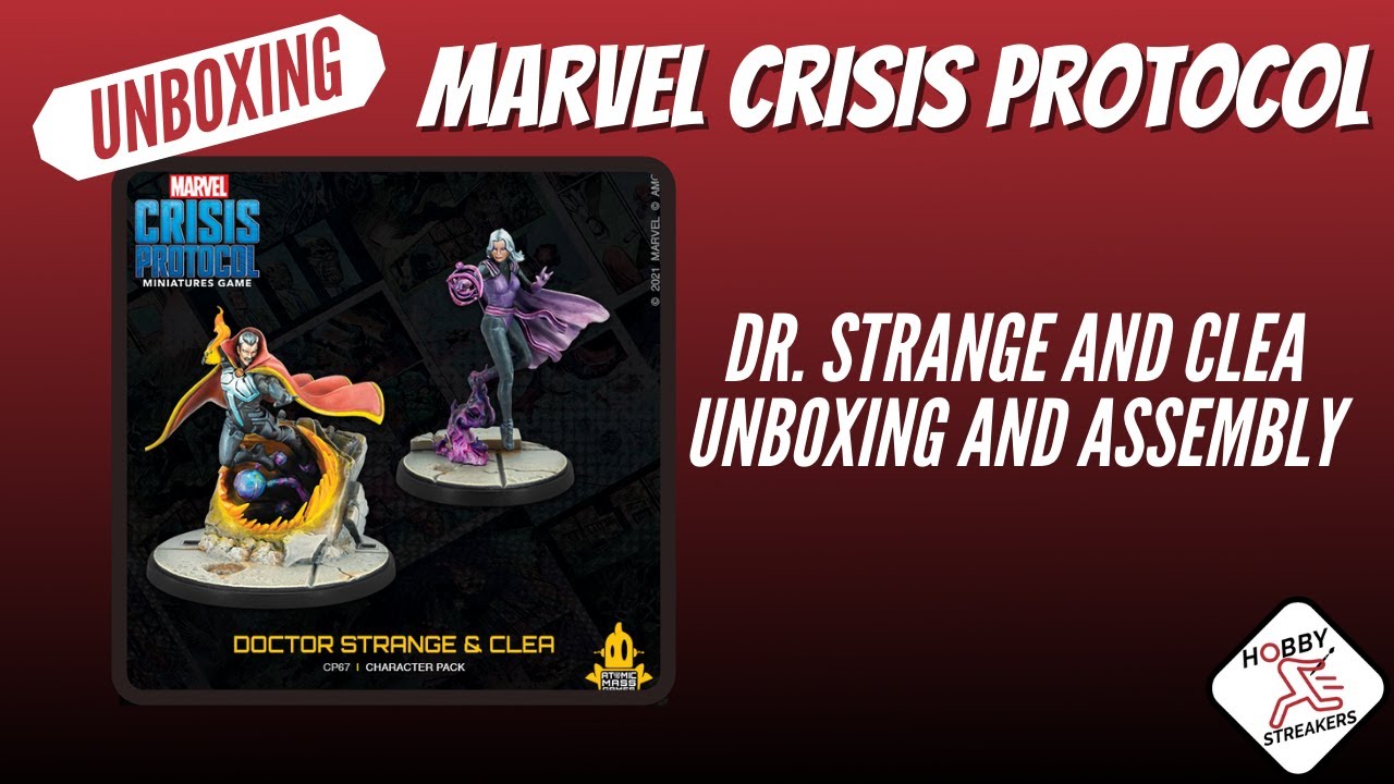 MCP - Dr. Strange and Clea Unboxing and assembly - YouTube