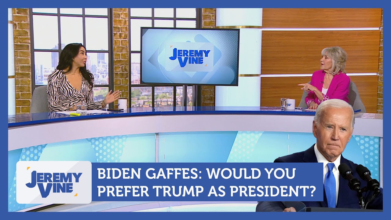 Biden Gaffes: Would you prefer Trump as President? Feat. Nina Myskow ...