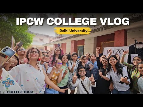 Indraprastha College For Women Vlog | Delhi University | Girls College ...