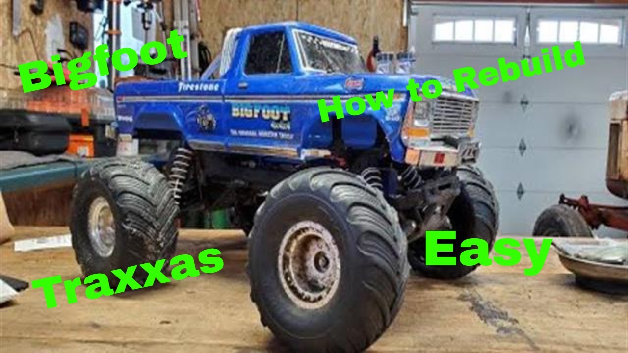 Traxxas Stampede Bigfoot (Axle Rebuild With Special Guest) #traxxas # ...