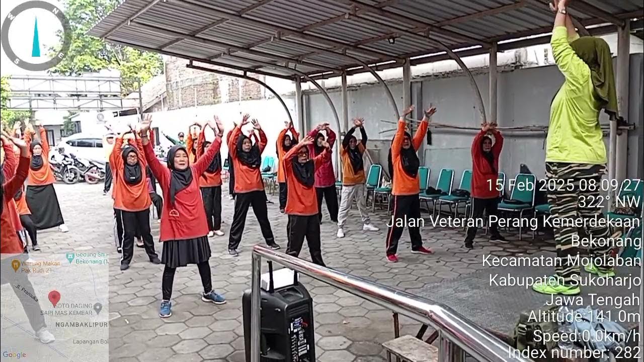 Kegiatan senam Prolanis Klinik Pratama Permata Hati - YouTube