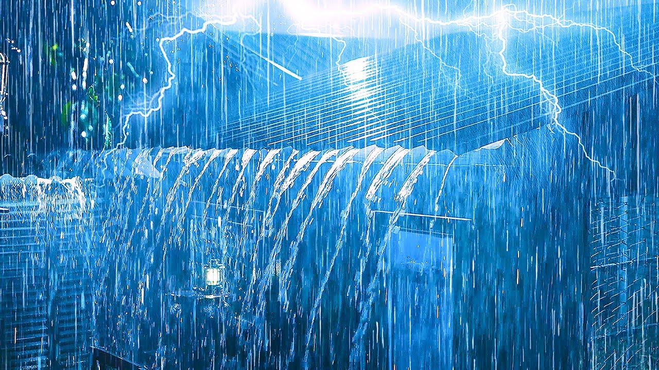 Heal and Sleep Well at Any Age with Lashing Rain & Rumbling Thunder on ...