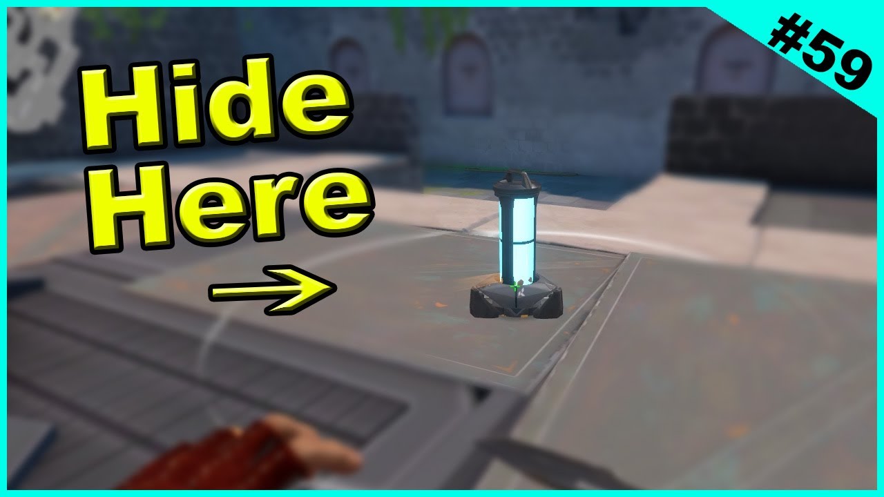 7 Chamber Trap Hiding Spots - Valorant - YouTube