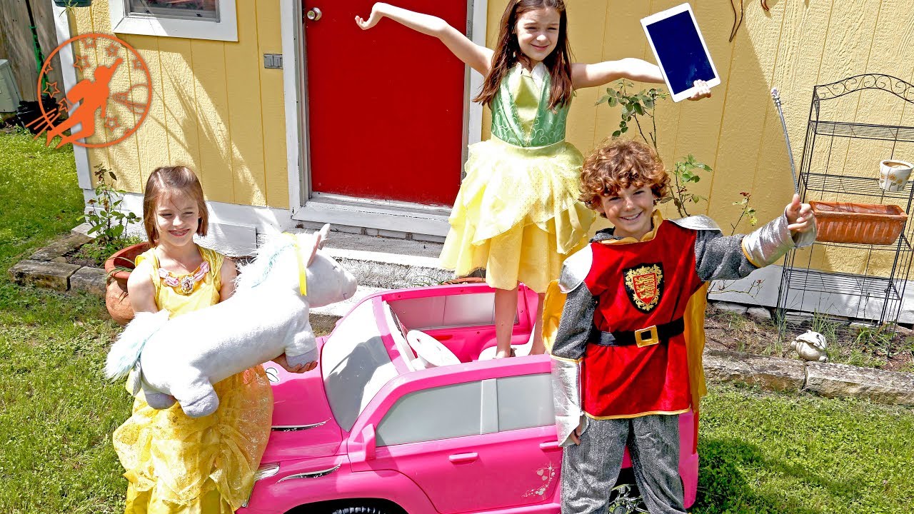 Little Princesses 10 - The Kid Princess Twins, The Pink Princess Car ...