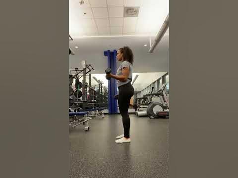 Standing Alternating Dumbbell Eccentric Curls - YouTube