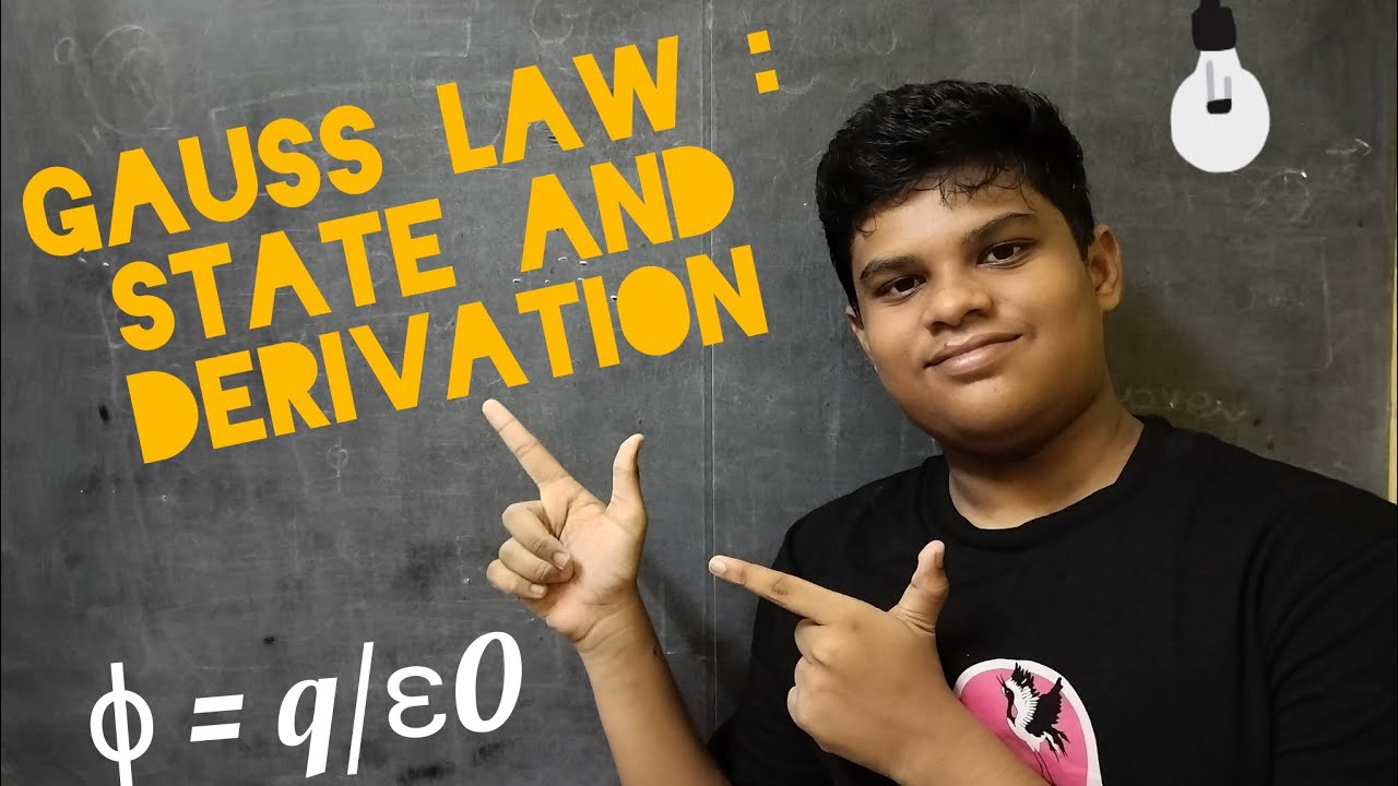 Gauss law | Statement | Derivation | Physics Class 12 ⚡⚡⚡ - YouTube