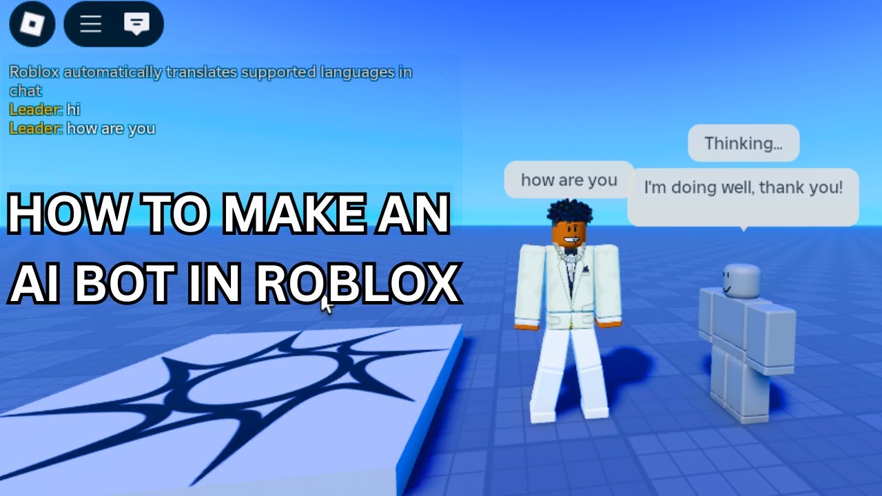 HOW TO MAKE AN AI BOT IN ROBLOX - YouTube
