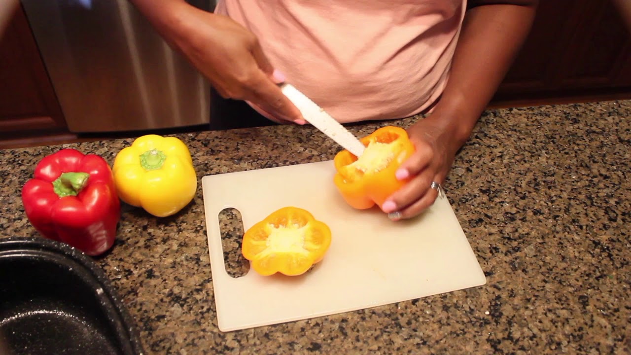Southwest Stuffed Peppers (5 Alarm Cheese) - YouTube